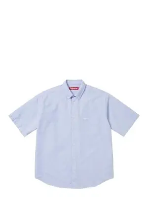 Supreme Ss26 Loose Fit Oxford S/S Shirt - Light Blue | Editorialist